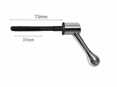 1pc Milling Machine Part Quill Lock Handle Assembly 5VK MP5K-6119/6117 ...