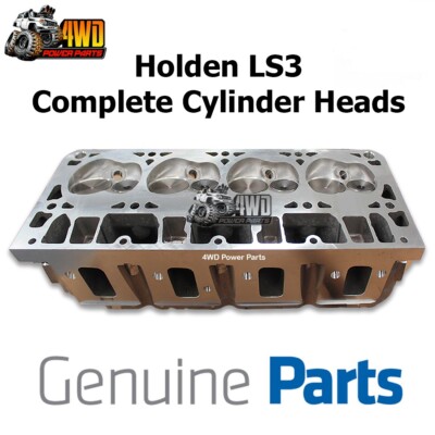 Genuine GM Performance LS3 Cylinder Heads Complete Pair 12675871 | eBay ...