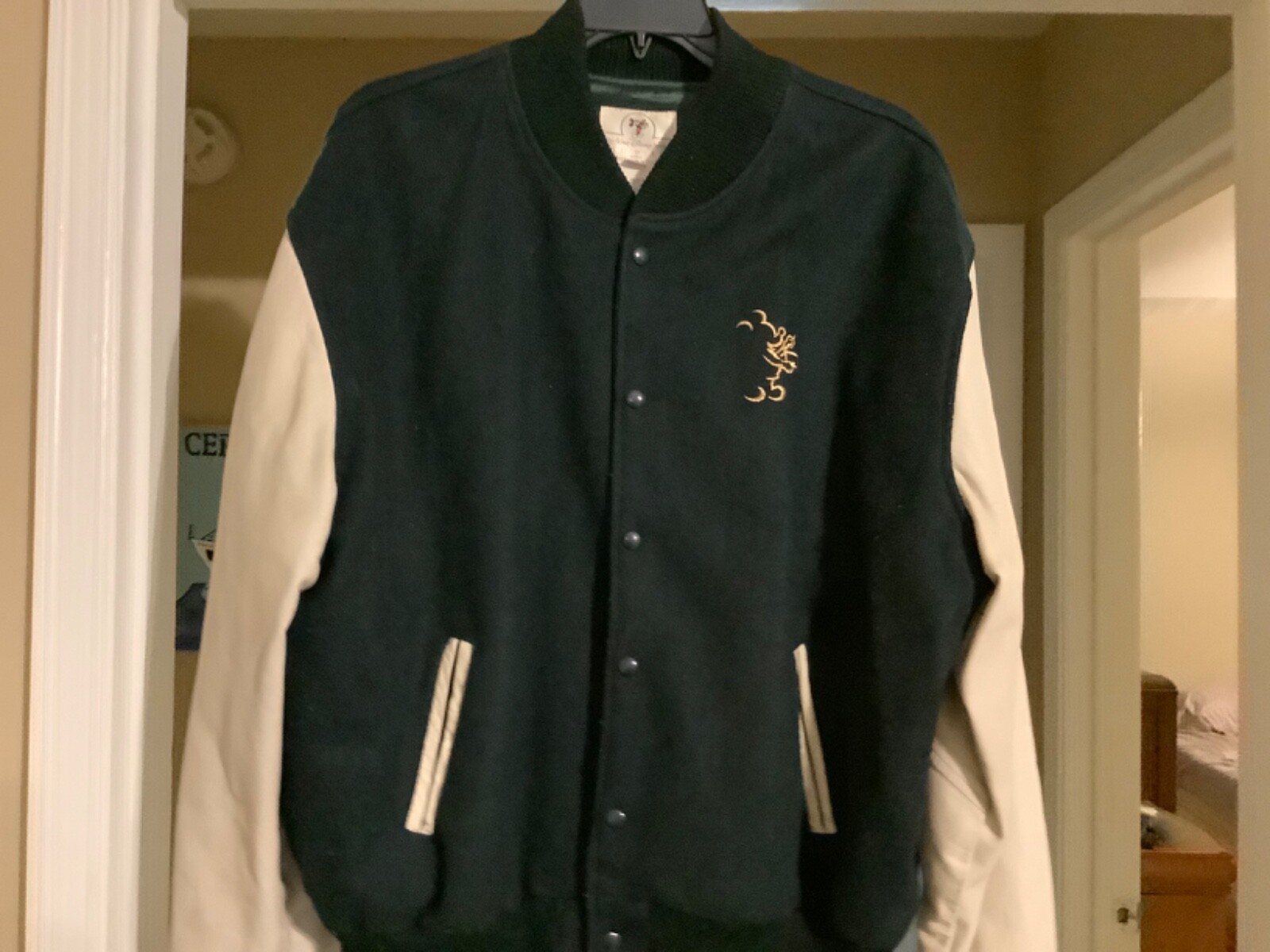 Vintage Mickey Mouse Letter Jacket Disney Walt Disney… - Gem