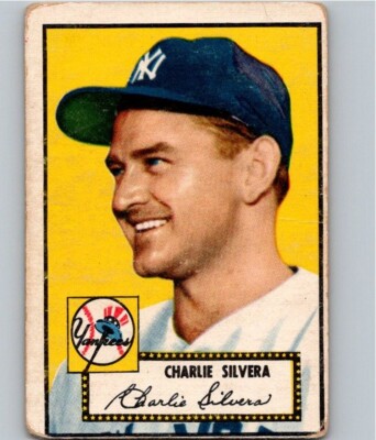 1952 TOPPS BASEBALL #168 CHARLIE SILVERA FAIR | eBay