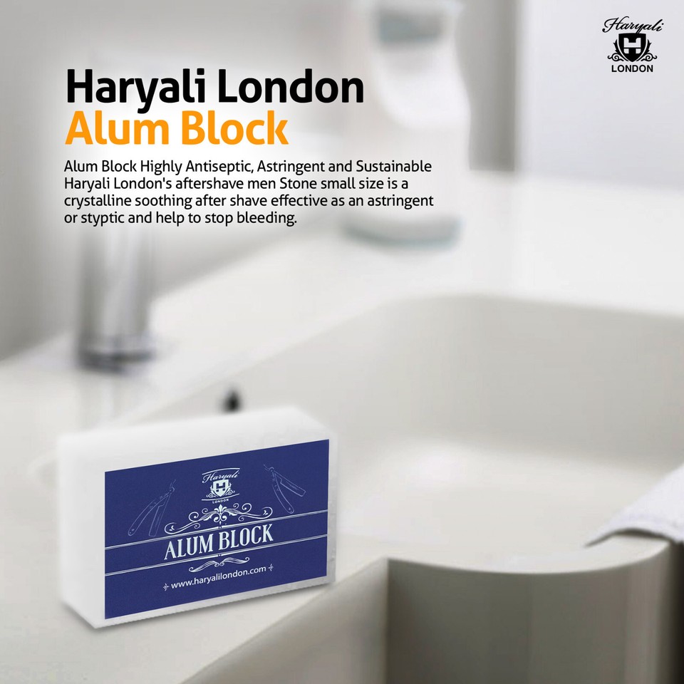 Alum Block After Shave Natural Antiseptic Astringent Stone Free ...