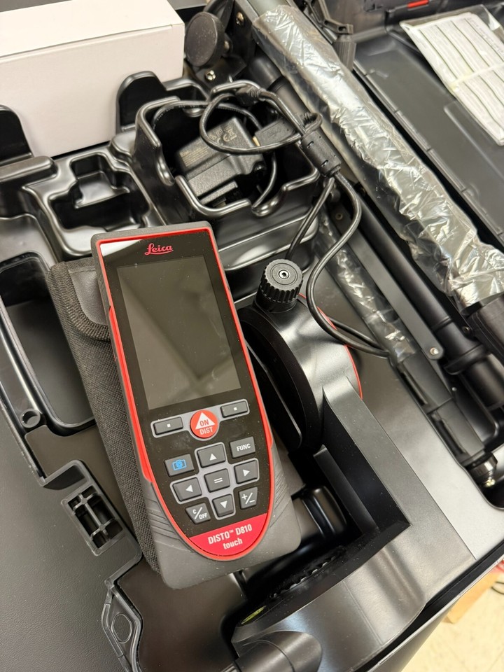 Leica D810 DISTO Touch Laser Distance Meter Pro Kit 806648, D810 ...