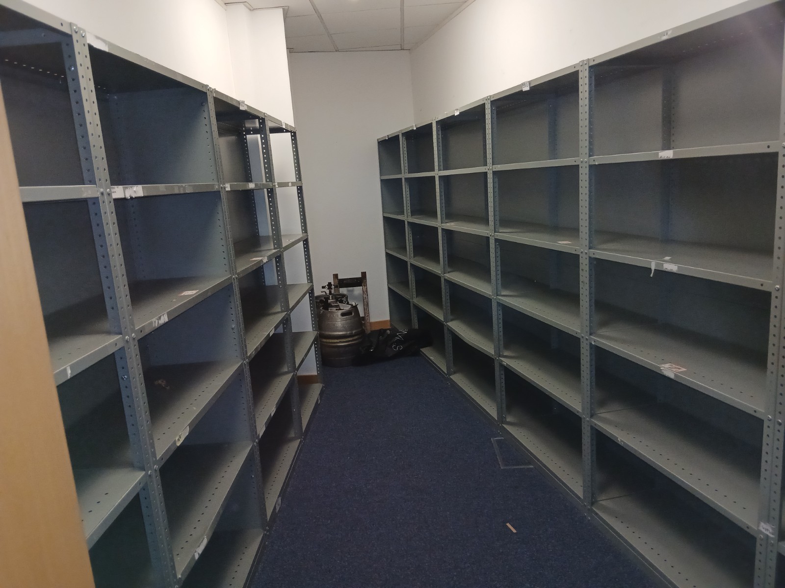 1 Dexion metal impex shelving - 36" w, 18" d, 6' 6" h - 4 shelves | eBay UK