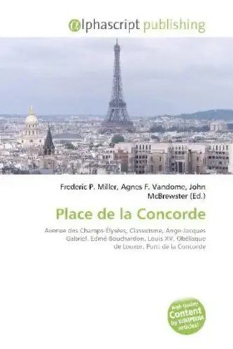 Frederic P. Miller (u. a.) | Place de la Concorde | Taschenbuch ...