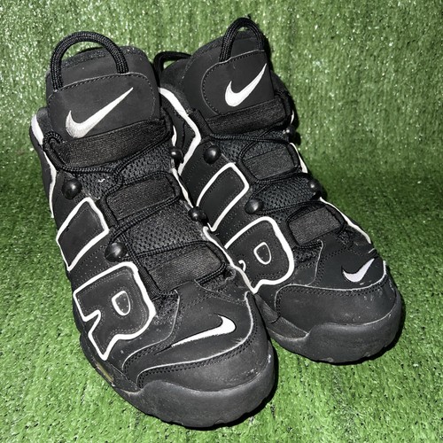 Nike Air More Uptempo Black White 2016 Size 10 Sneakers Shoes 414962 ...