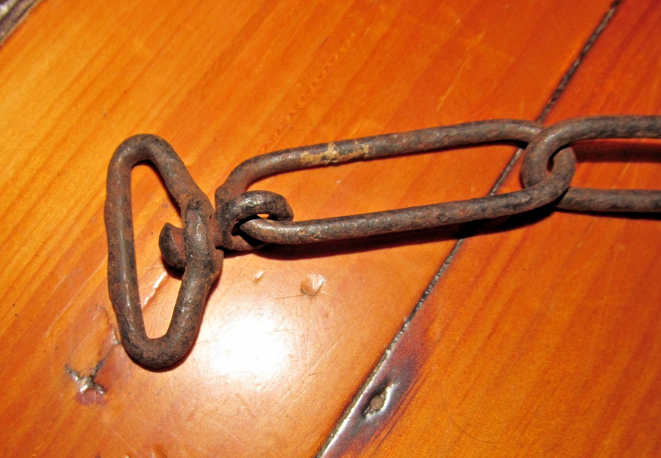 Long Link Trap Chain and Swivel | eBay