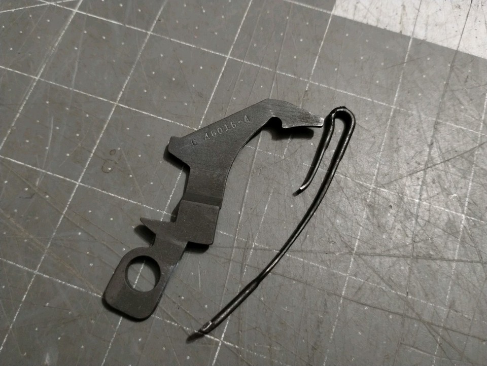 Early Pre WW2 US Rifle M1 Garand, Gas Trap? Safty & Spring Springfield ...