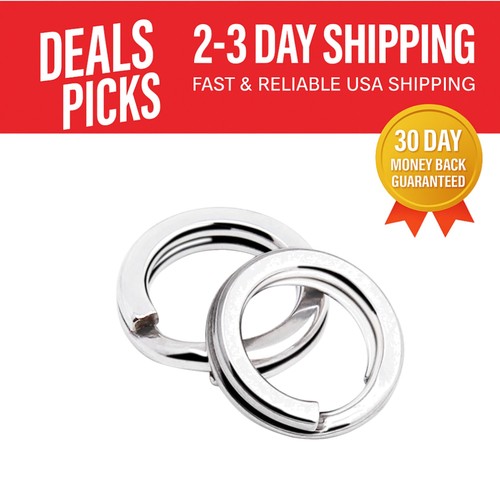 Corrosion-Resistant Stainless Steel Split Rings for Reliable Fishing ...