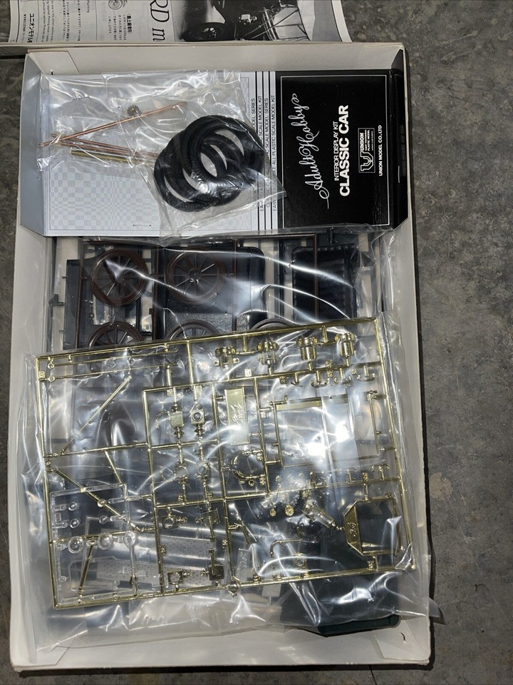 Union 1912 Ford Model T Plastic Model Kit 1:16 Scalee | eBay
