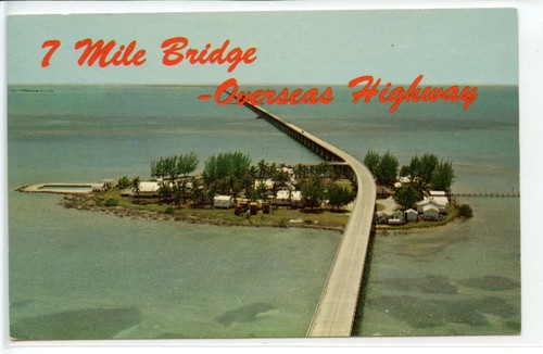 Seven Mile Bridge, Pigeon Key & Marathon, Florida Postcard | eBay