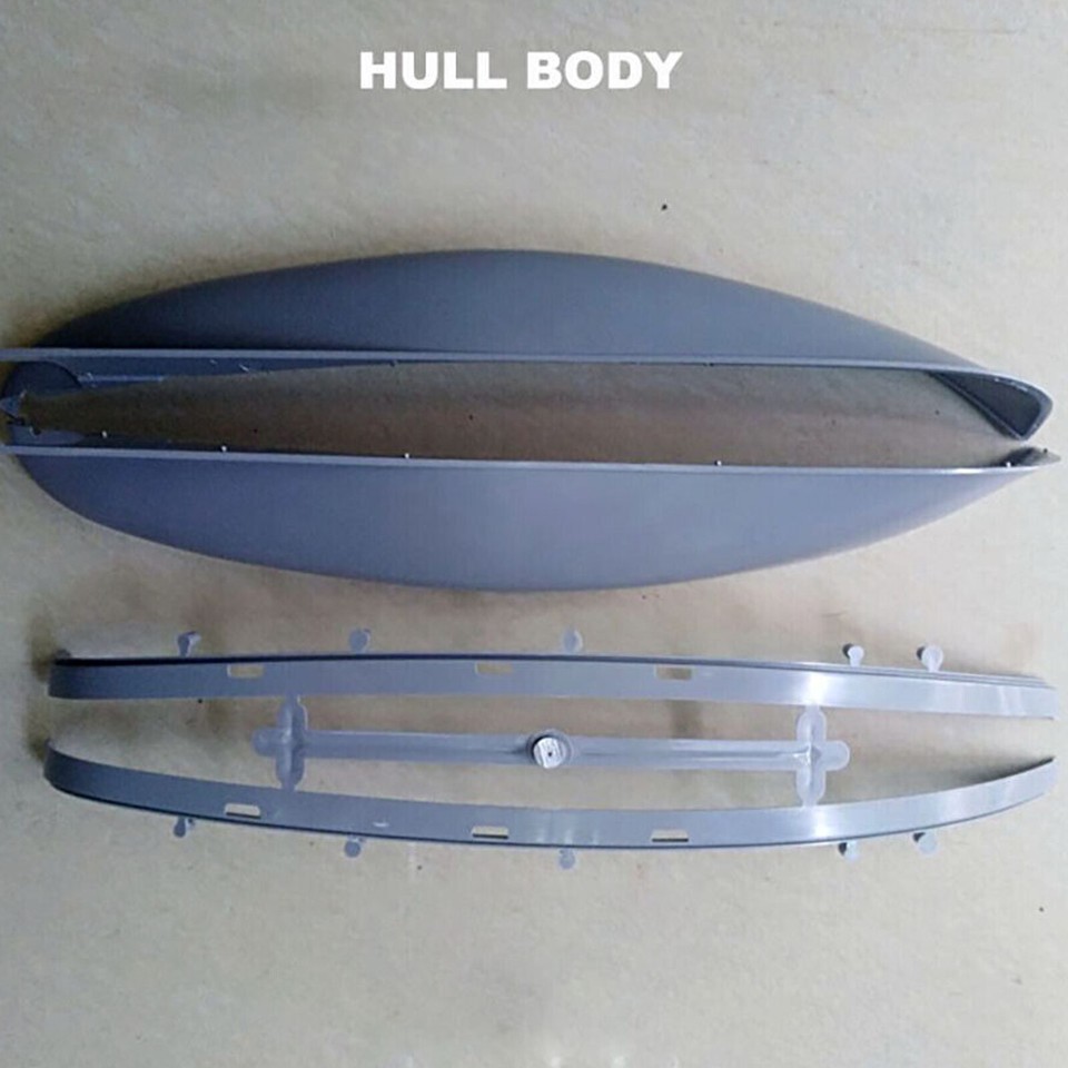 1:96 Scale 308mm RC Model Tug Working Boat Kit Battleships Cruisers DIY ...