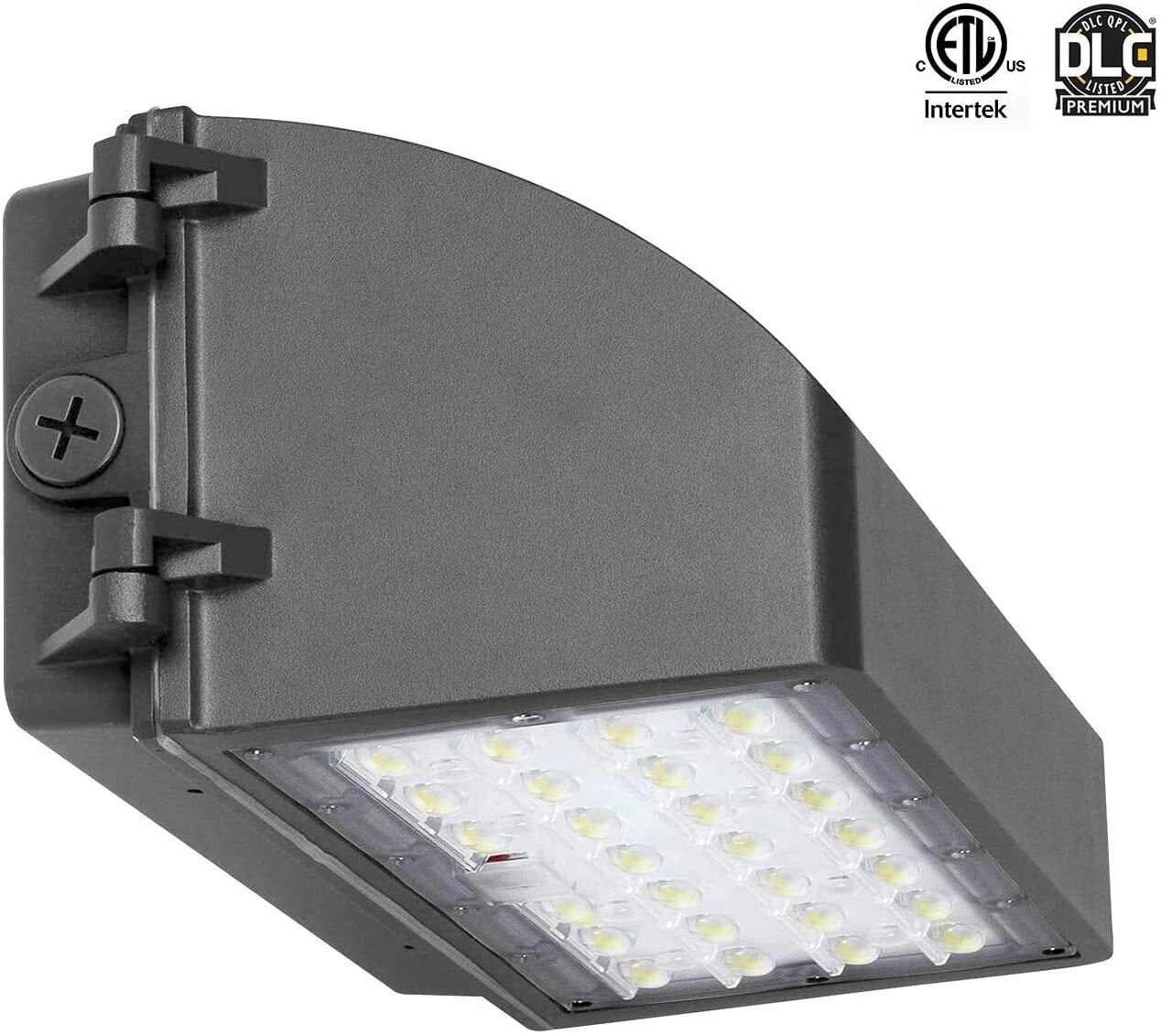 40Watt Full Cut Off LED Wall Pack Light Outdoor 5000K ETL DLC Dusk to ...