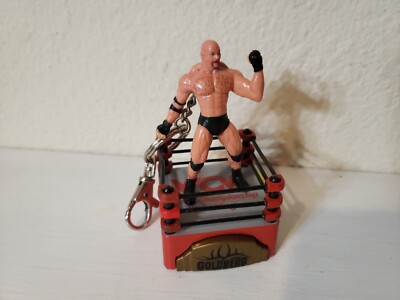 WCW Goldberg Talking Keychain 4" Wrestler/ Ring toy biz | eBay
