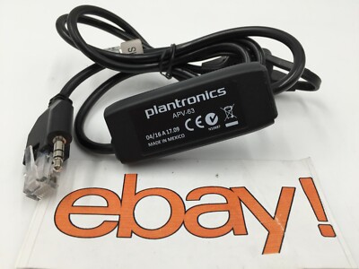 Plantronics APV-63 EHS Adapter (Avaya) 38734-01 CS500 9650C 9670 4630 ...