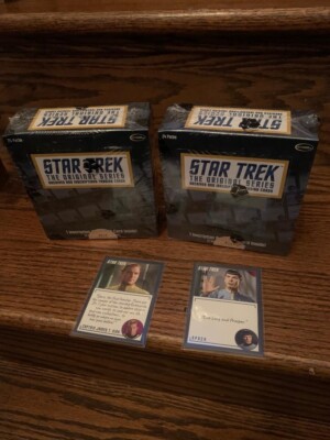 TWO 2020 Rittenhouse Star Trek TOS Archives & Inscriptions Card Boxes ...