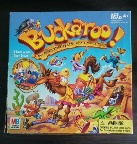 Buckaroo! Stacking Game - 2004 Milton Bradley - Replacement Parts ...