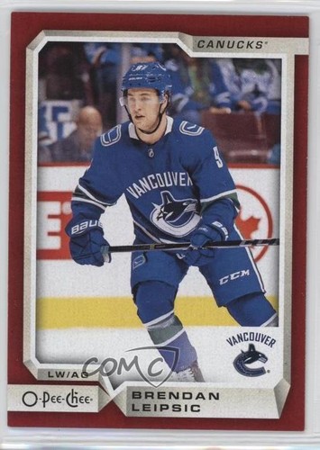 2018-19 O-Pee-Chee Red Brendan Leipsic #37 | eBay