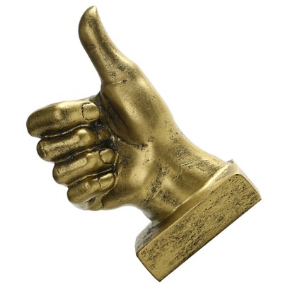 Abstract Hand Sculptures Shelf Decor Finger Gesture Language Statues | eBay