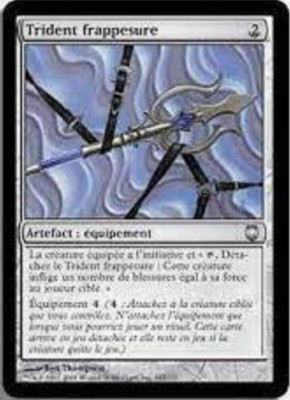 Trident frappesure / Surestrike Trident FRENCH Light Played Darksteel ...