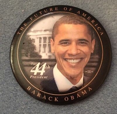 Barack Obama For President 3" Campaign Pin Button | eBay