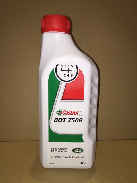 2 X Castrol Land/rover Rover & Jaguar Bot750b Differential Oil 1 Litre ...