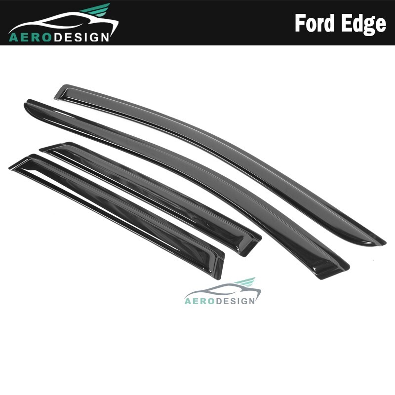 For 07-14 Ford Edge Window Visor Rain Shade Guard Vent Deflector Front ...