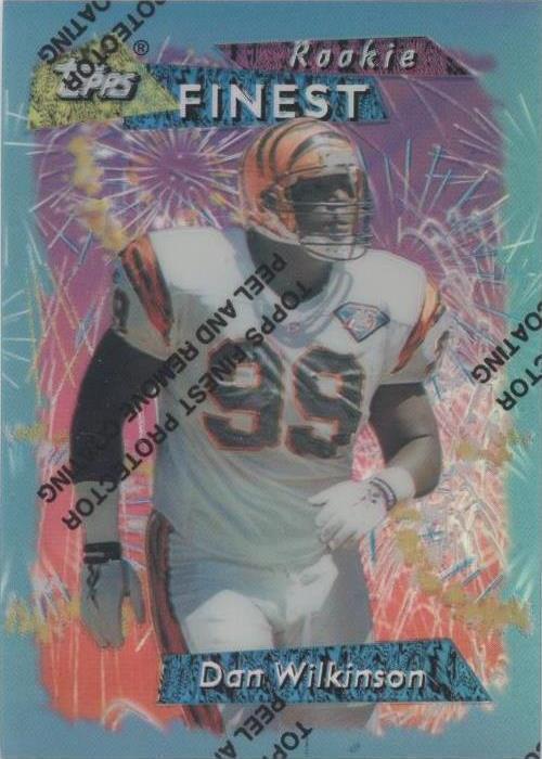 1995 Topps Finest - Rookie Dan Wilkinson #55 Refractor for sale online ...