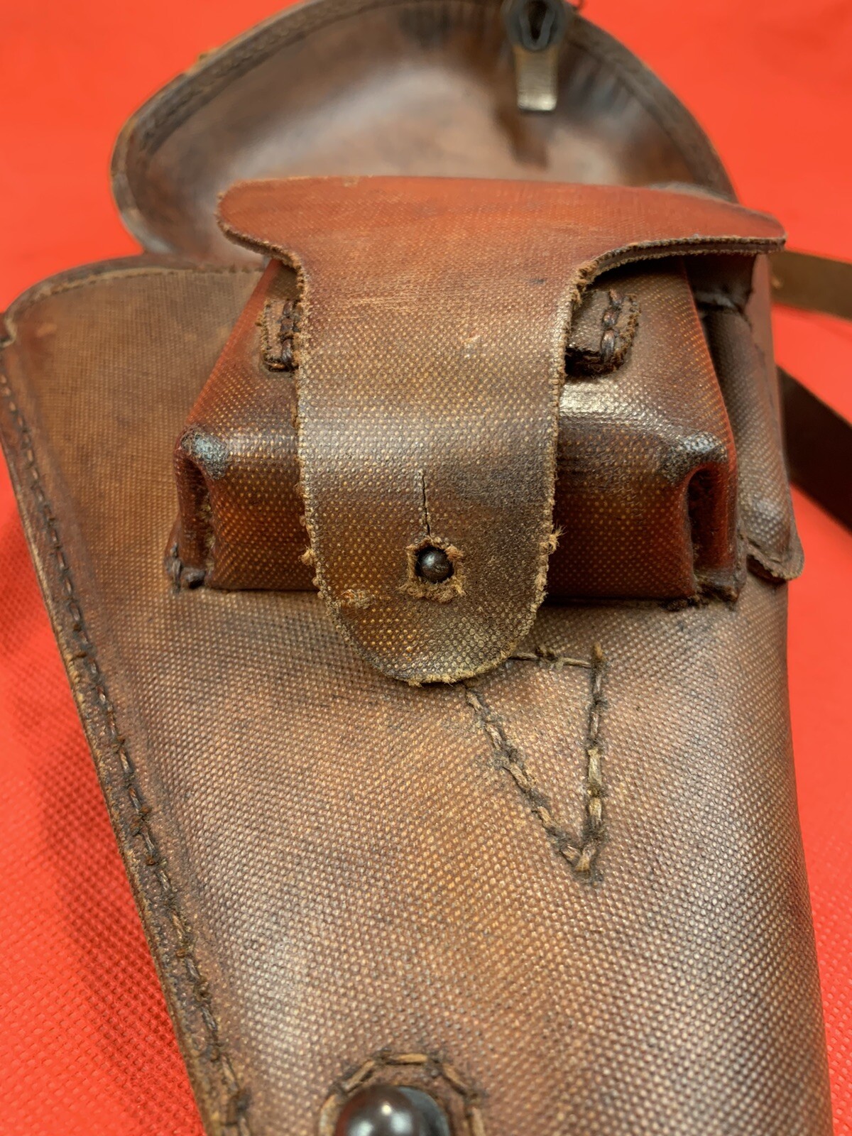 Original WW2 Japanese Nambu Rubberized Leather Holster Type 14 IJA RARE ...