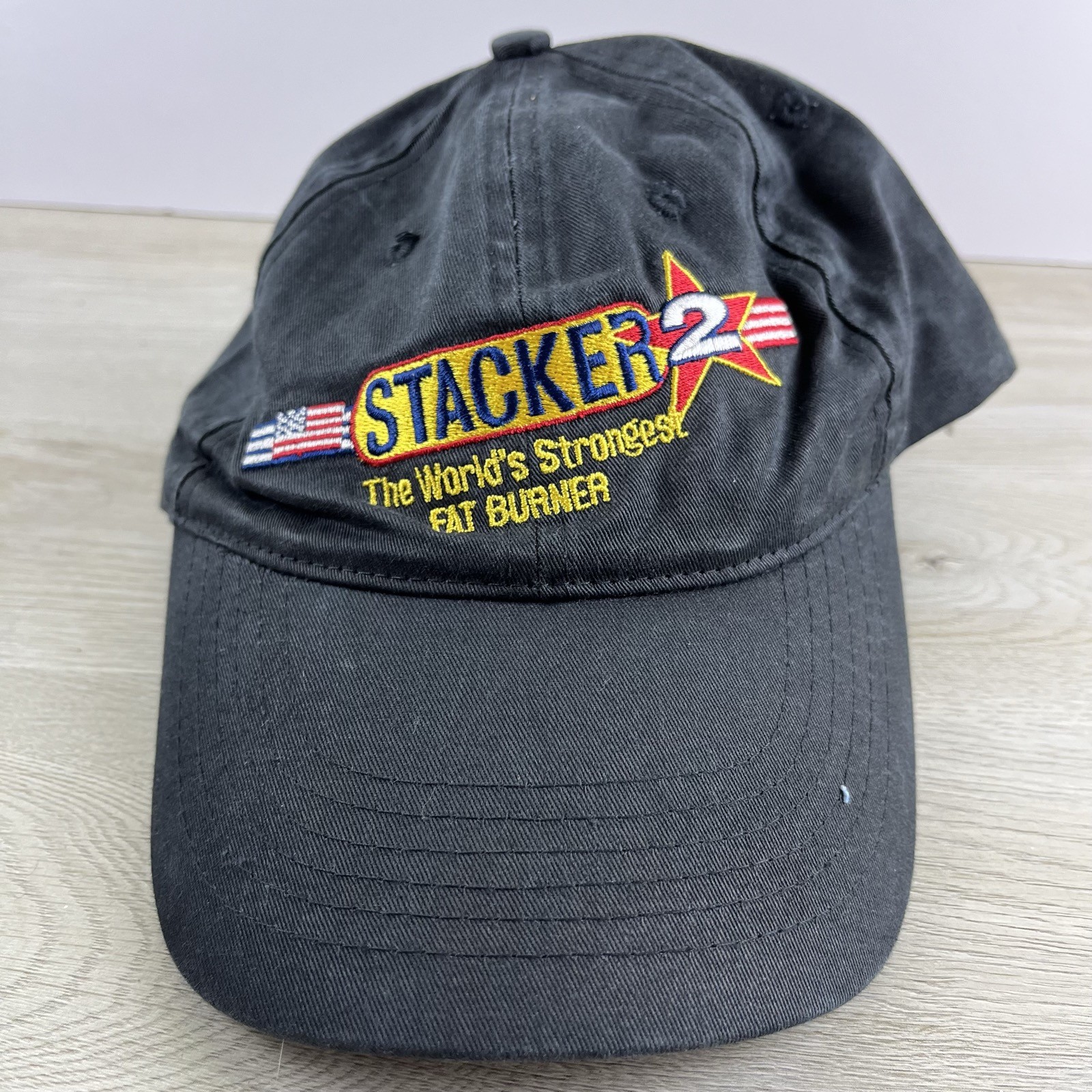 Stacker 2 Hat Worlds Strongest Fat Burner Cap Blue Ad… - Gem