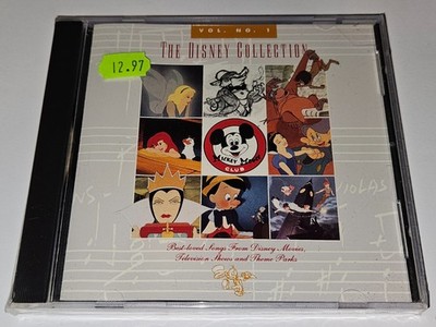 The Walt Disney Collection Vol. No 1 CD 18 Songs Mickey Mouse Club+ ...