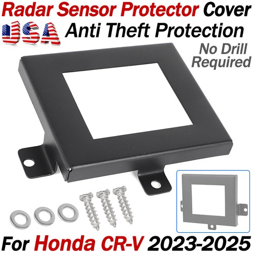 Theft Protection Front Radar Sensor Protector Cover For Honda CRV CR-V ...