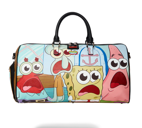 SPRAYGROUND SPONGEBOB SHARK CREW EMPEROR DUFFLE BAG LIMITED EDITION | eBay