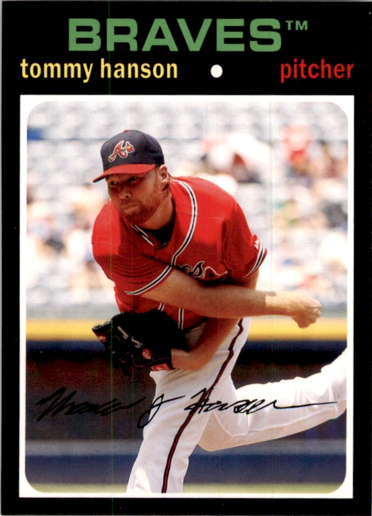 2012 Topps Archives Tommy Hanson Baseball Card Atlanta Braves #58 | eBay