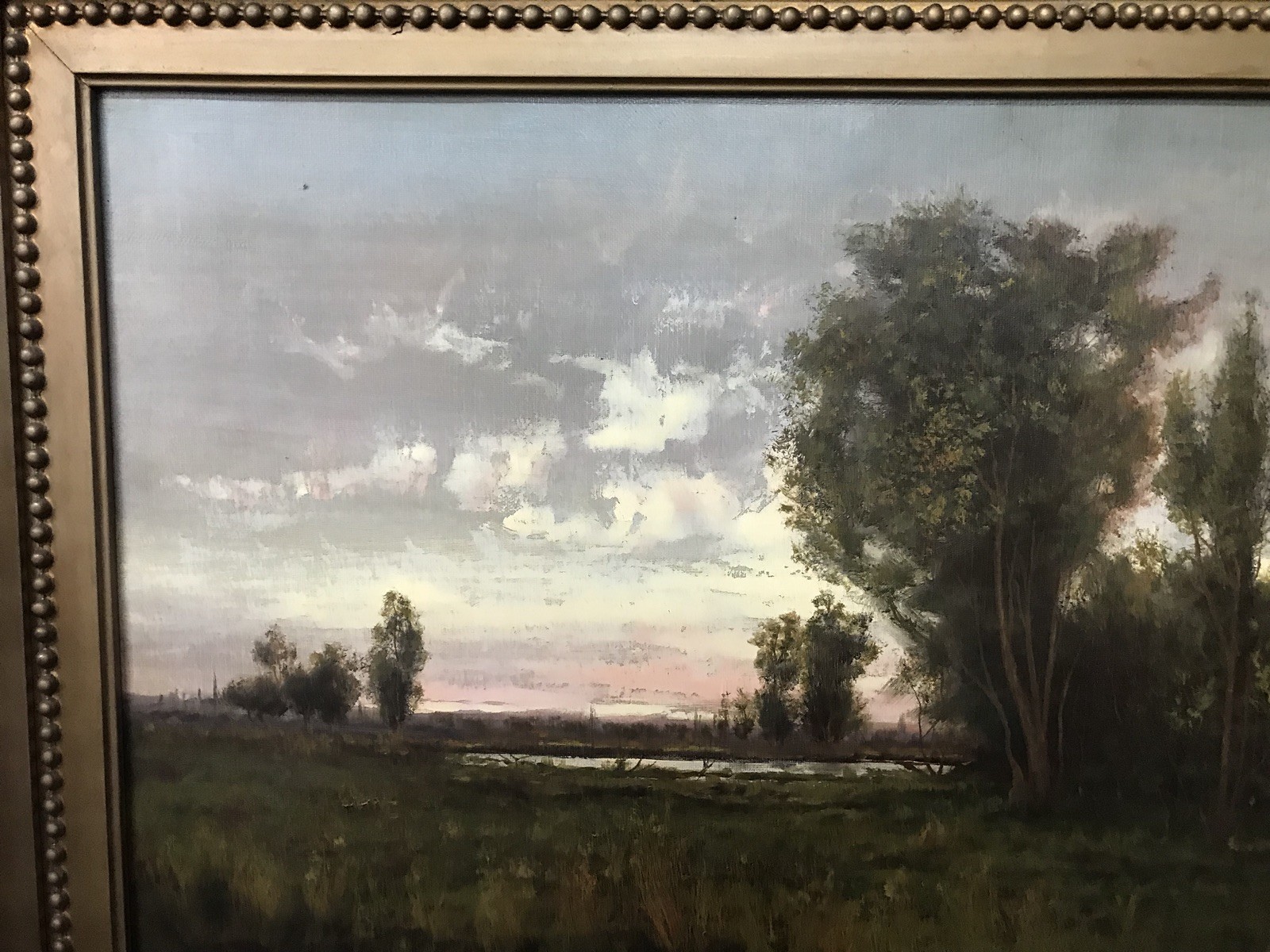 WILLIAM THOMAS MARTIN HAWKSWORTH (ENGLISH, 1853-1935) SUNRISE WITH POND ...