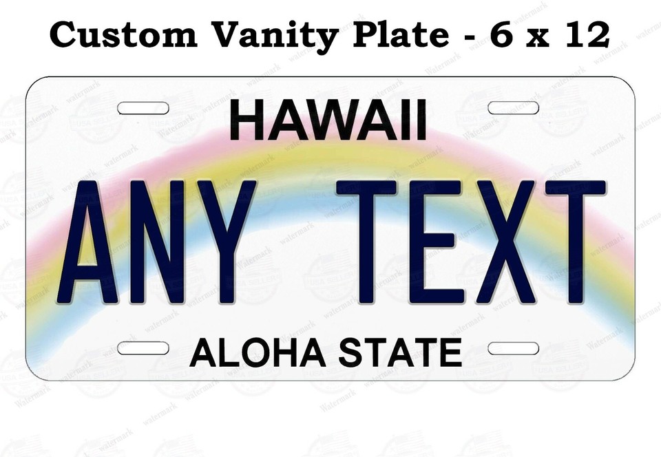 Vintage State License Metal Plate Tag Customized Auto Car Bicycle RV ...