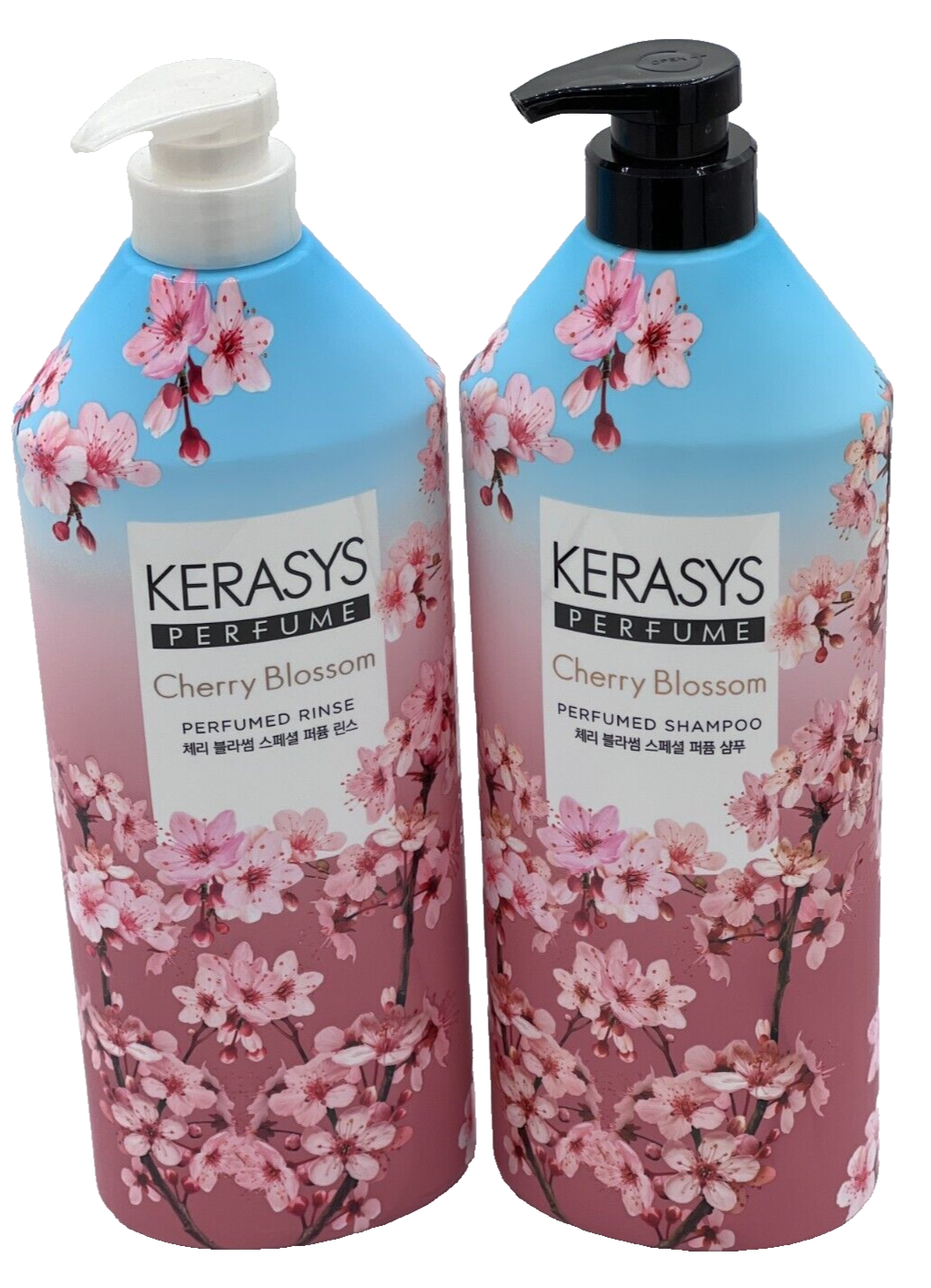 Kerasys ~ Cherry Blossom Perfumed Shampoo & Conditioner 33.8 fl oz Each ...