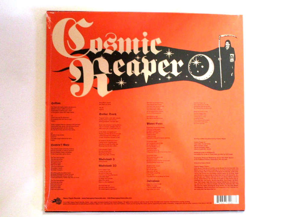 COSMIC REAPER SELF TITLED LP 2021 VINYL DOOM METAL / STONER ROCK | eBay