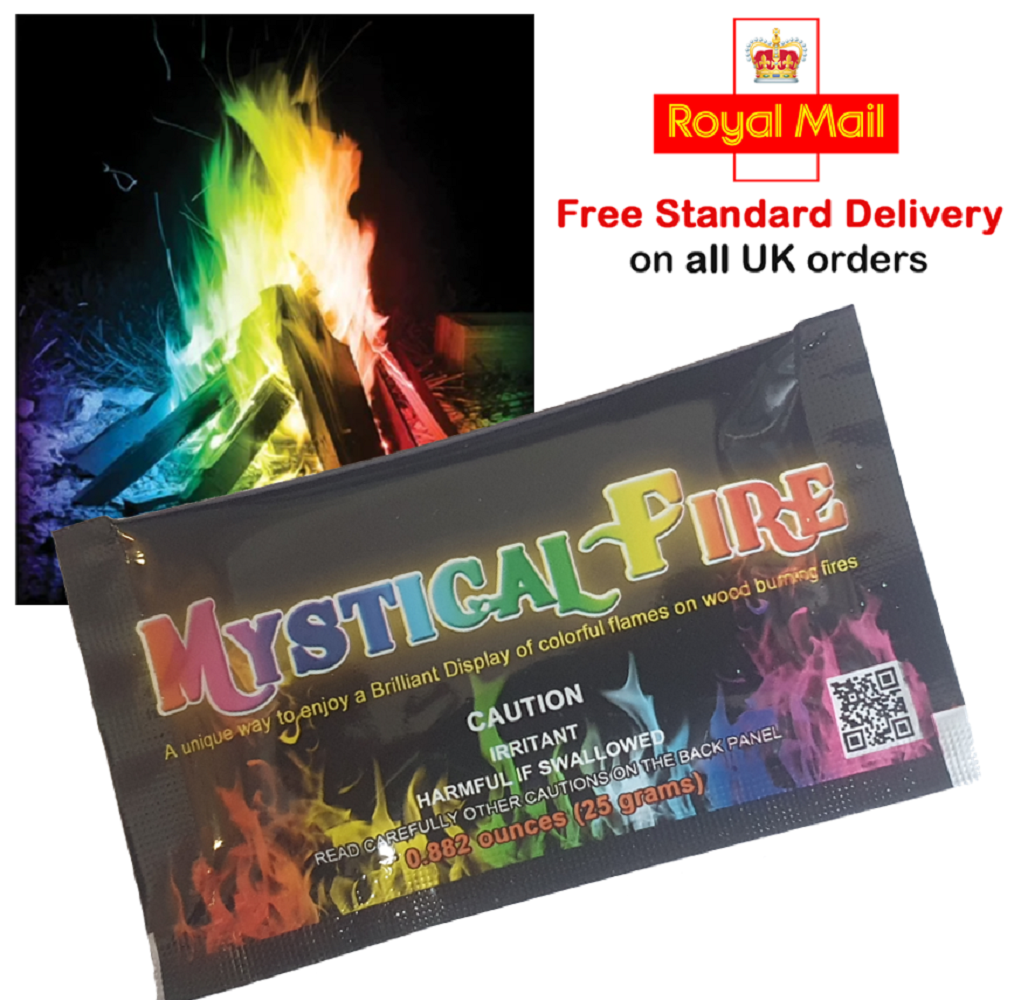 Mystical Magic Dust to Create Coloured Flames - Pack of 10 for sale ...