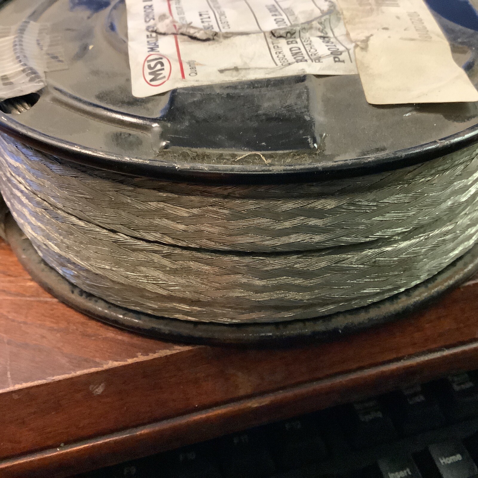 Maclean Senior Industries Bond Braid Copper,Tin Plated,0.070” Thick #6 ...