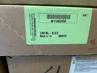 NEW OEM Whirlpool Dishwasher Control Board W11462458 D11 D19 F34 | eBay