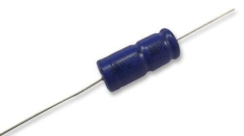 CAP, 1UF, 63V, ALU ELEC, AXIAL, Leaded Aluminium Electrolytic ...