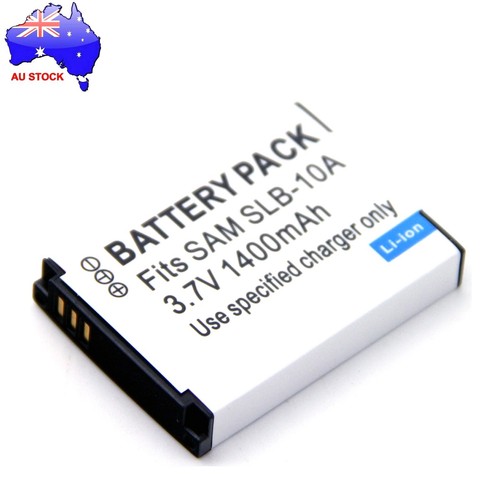AUS Battery For SLB-10A Samsung PL-65 PL70 PL-70 SL102 SL-102 SL202 SL ...