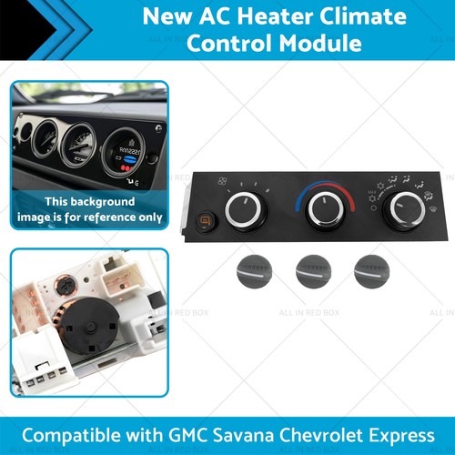 AC Heater Climate Control Module Suitable for GMC Savana Chevrolet ...