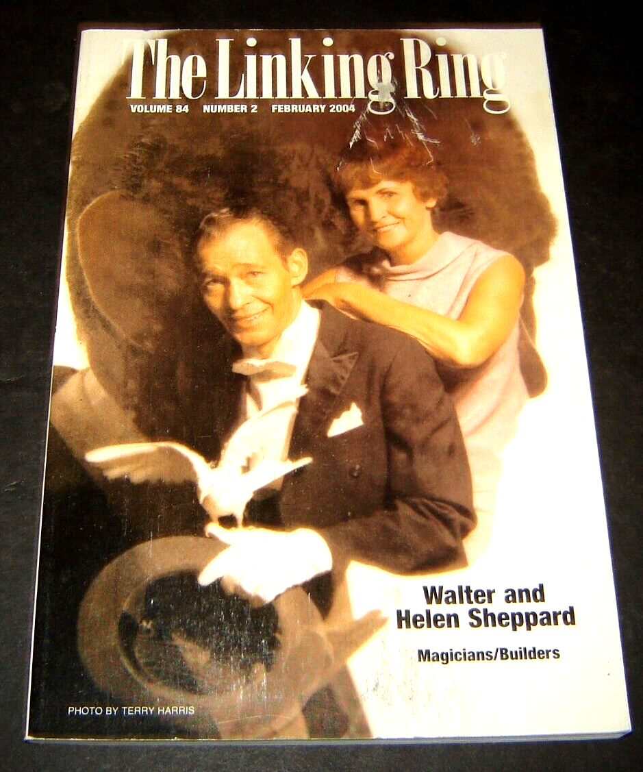The Linking Ring Magic & Magician Magazine 2004 February free shipping ...