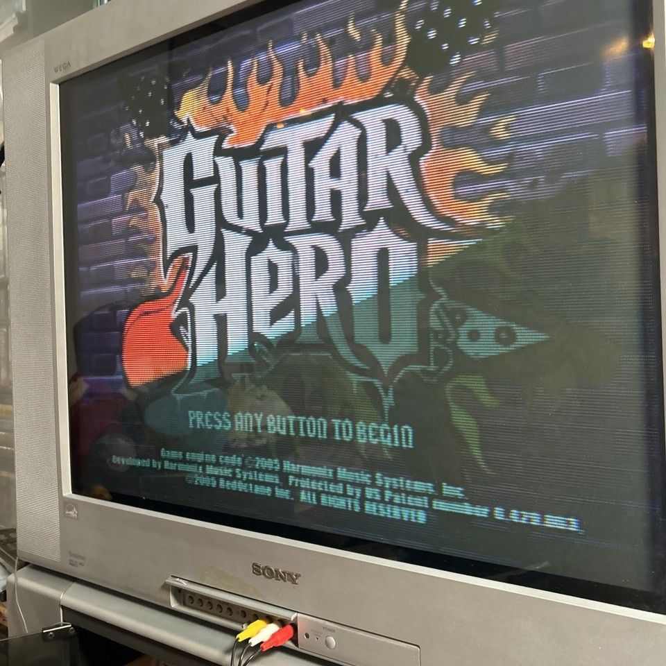 Guitar Hero 3 And Encore: Rocks the 80s (Sony PlayStation 2, 2007) PS2 ...