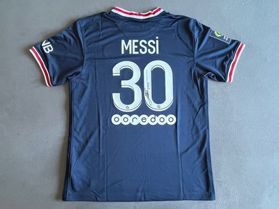 Lionel Messi Signed Paris Saint-Germain PSG Autographed Jersey Icons ...