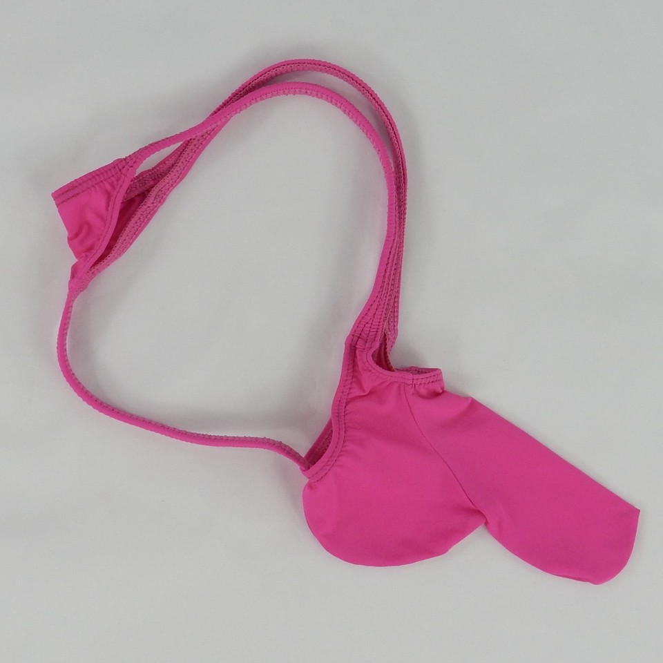 K494 G4942 String Thong Narrow waist Contoured Sleeve Soft Thin Nylon ...