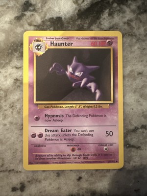 Pokemon TCG Haunter 29/102 - Base Set Unlimited Edition - WOTC | eBay