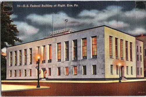 Postcard BUILDING SCENE Erie Pennsylvania PA o/10 AI0624 | eBay