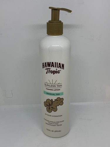 Hawaiian Tropic Sunless Tan Gradual Tanning Lotion / 12.6 fl oz (375 ml ...